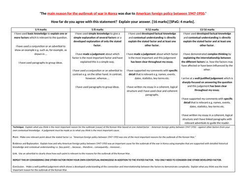 The Causes of the Korean War | Teaching Resources