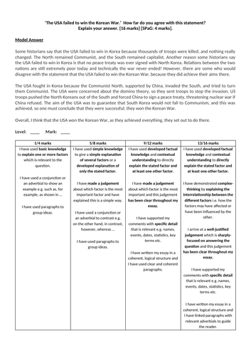 The Impact of the Korean War on Cold War Tensions | Teaching Resources