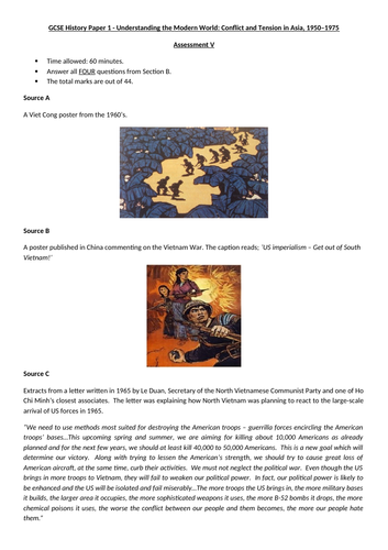 Escalation of Conflict in Vietnam: Assessment | Teaching Resources