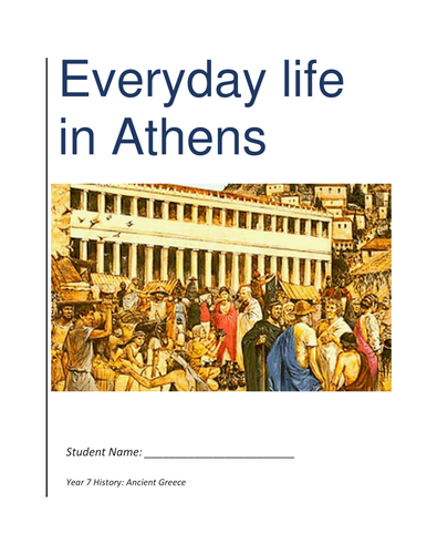 Everyday Life in Athens - Ancient Greece | Teaching Resources