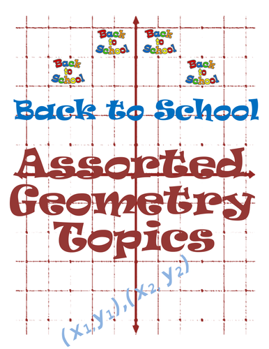 Back to School Geometry Worksheets and Activity | Teaching Resources