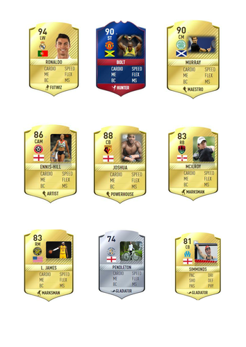 Components of fitness Ultimate team cards | Teaching Resources
