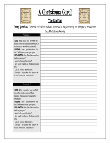 A Christmas Carol: The Ending! | Teaching Resources