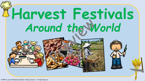 Harvest Around the World Presentation | Teaching Resources
