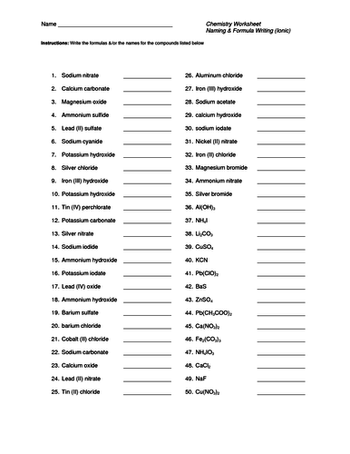 NEW AQA 2016 1-9 GCSE Chemistry (Bonding Chapter): L3 Ionic Compounds ...