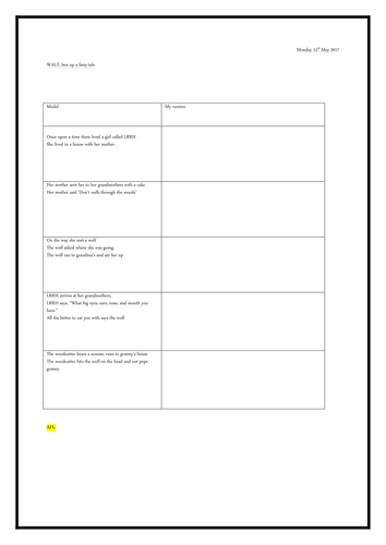 Crime and Punishment Fairy Tales | Teaching Resources