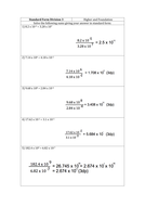 GCSE Maths - Standard Form Division - 30 Questions and Worked Answers ...