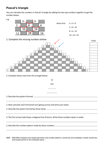 Exercises Solved On Pascal's Triangle Exercises Solved On Pascal's Triangle