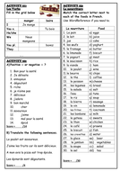 KS3 revision booklet - French | Teaching Resources