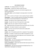 GCSE GEOGRAPHY complete glossary of key terms and definitions - human ...