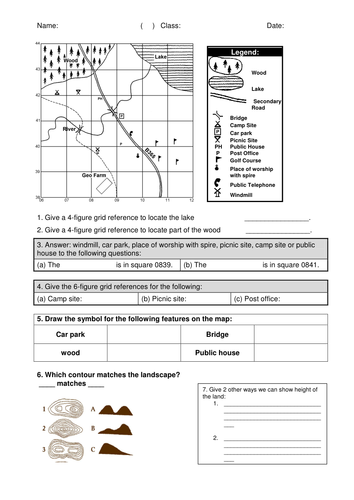 Map Skills lessons and resources | Teaching Resources