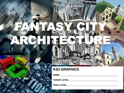 KS3 GRAPHICS / DT PROJECT- FANTASY LANDSCAPES | Teaching Resources