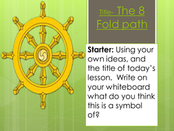 8 fold path | Teaching Resources