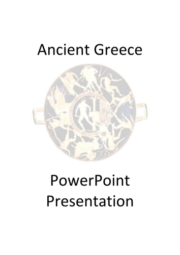 Ancient Greece & The Greeks (incl Greek Gods) - Complete Lesson Plans ...