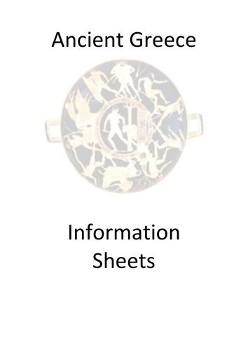 Ancient Greece & The Greeks (incl Greek Gods) - Complete Lesson Plans ...