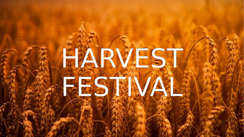 Harvest Festival Pack – Assembly, Presentation, Lesson, Activity, Quiz ...