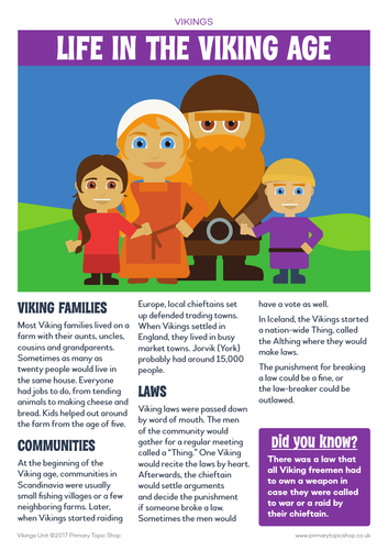 Life in the Viking Age | Teaching Resources