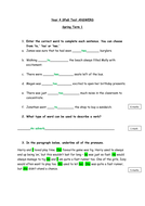 Four Year 4 SPaG Tests | Teaching Resources