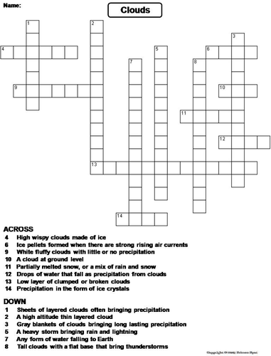 Earth Science Crossword Puzzles Bundle | Teaching Resources