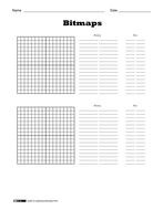 Computing Theory: Binary Representation of Images | Teaching Resources