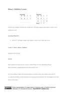 Computing Theory: Binary Addition | Teaching Resources