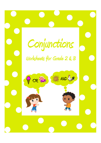 Conjunctions - Worksheets for Grade 2 & 3 | Teaching Resources