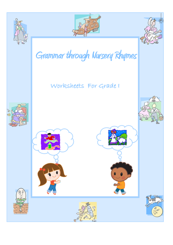 Grammar through Nursery Rhymes - noun, verb, adjective & preposition ...