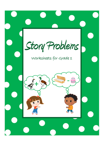 Story Problems - Worksheets for Grade 1 | Teaching Resources