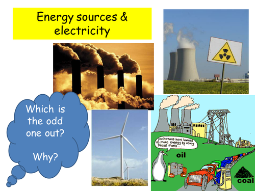Energy resources and electricity generation | Teaching Resources