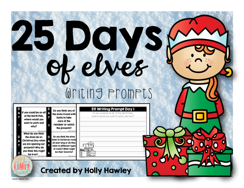 25 Days of Elves-a Christmas writing activity | Teaching Resources
