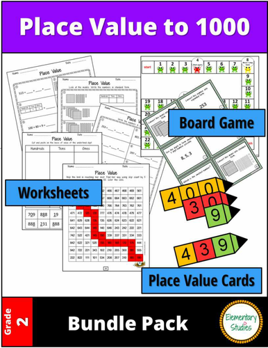 Place Value to 1000 - Bundle Pack | Teaching Resources