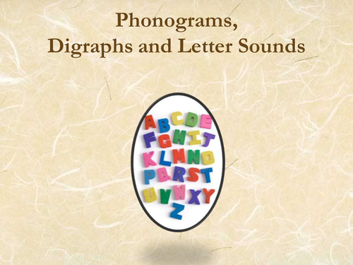Phonogram/Digraph/Vowel Pattern Power Point | Teaching Resources