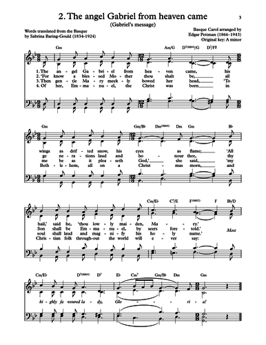 The angel Gabriel from heaven came | Teaching Resources