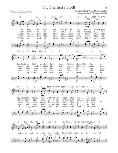 The first nowell | Teaching Resources