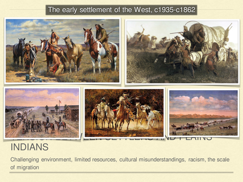 GCSE History of American West in the 19th cent. Tension between ...