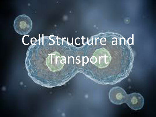 NEW GCSE BIOLOGY CELL STRUCTURE AND TRANSPORT | Teaching Resources