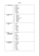 Spanish GCSE & IGCSE pack of grammar gap fill revision tasks | Teaching ...