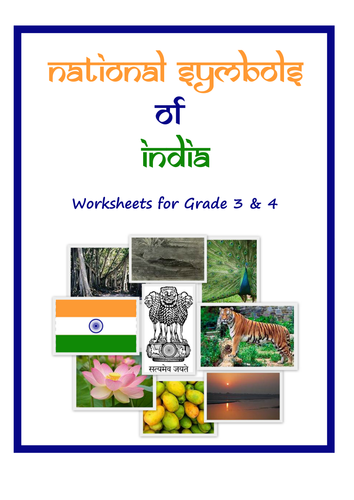 National Symbols of India - Worksheets | Teaching Resources