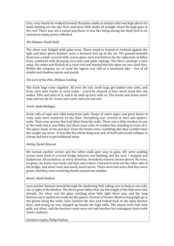Igcse English Language Introduction To Descriptive Writing Teaching