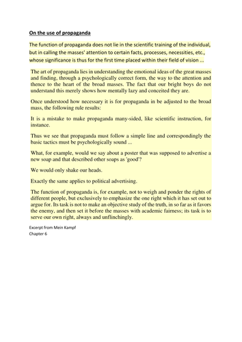 Munich Beer Hall Putsch & The Rise of Hitler | Teaching Resources