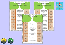 Phonics Phase 3- Climb to the top | Teaching Resources