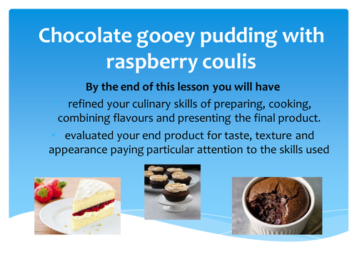 GCSE Food and Nutrition lesson bundle for cake products | Teaching ...