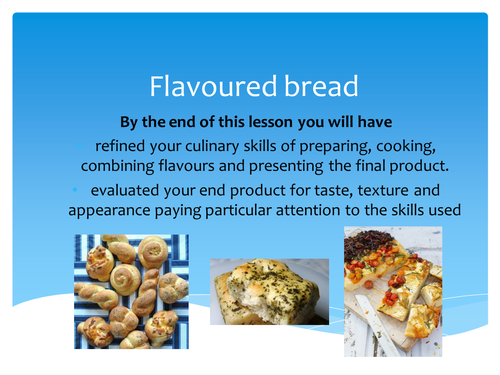GCSE Food and Nutrition lesson bundle for dough products | Teaching ...