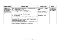 Writing Explanation Texts Lesson Plans, Model Text, Success Criteria ...