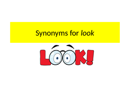Synonyms | Teaching Resources