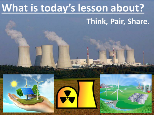 Generating electricity using nuclear power stations. Nuclear power ...