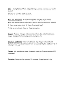 'Stealing' by Carol Ann Duffy- Questions and essay plan. | Teaching ...