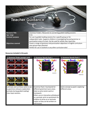 Grammar and punctuation finders- multiple interactive resources and ...