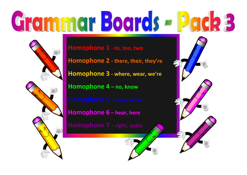 Grammar and punctuation finders- multiple interactive resources and ...