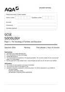 Preparing for Assessments - Introduction Unit L9/12 - GCSE Sociology ...